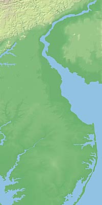 USA Relief Map Collection Catalog - State of Delaware